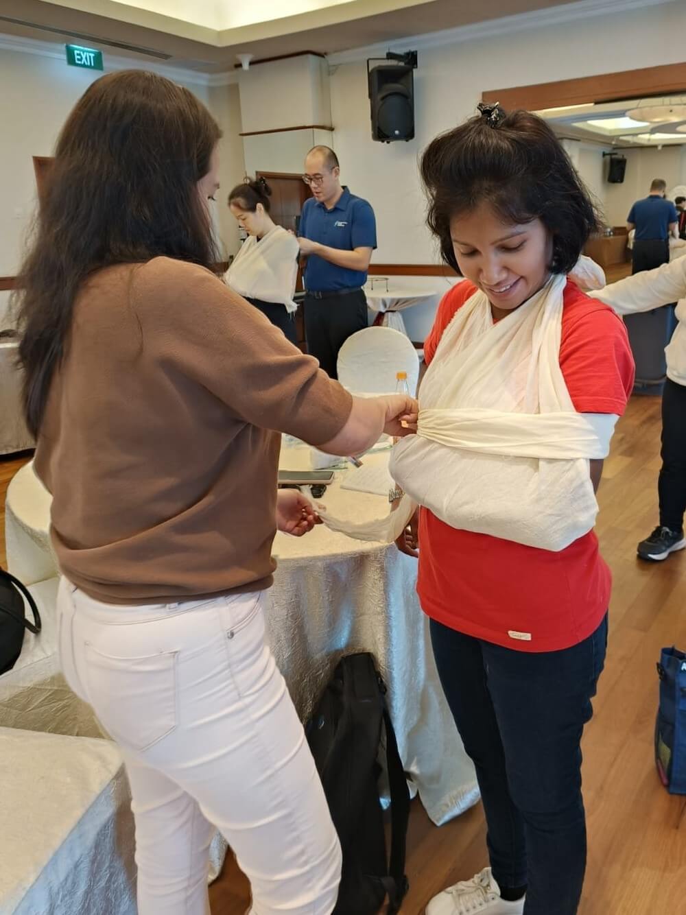 TMCC Conducts Occupational First Aid Training Course For Staff Members ...